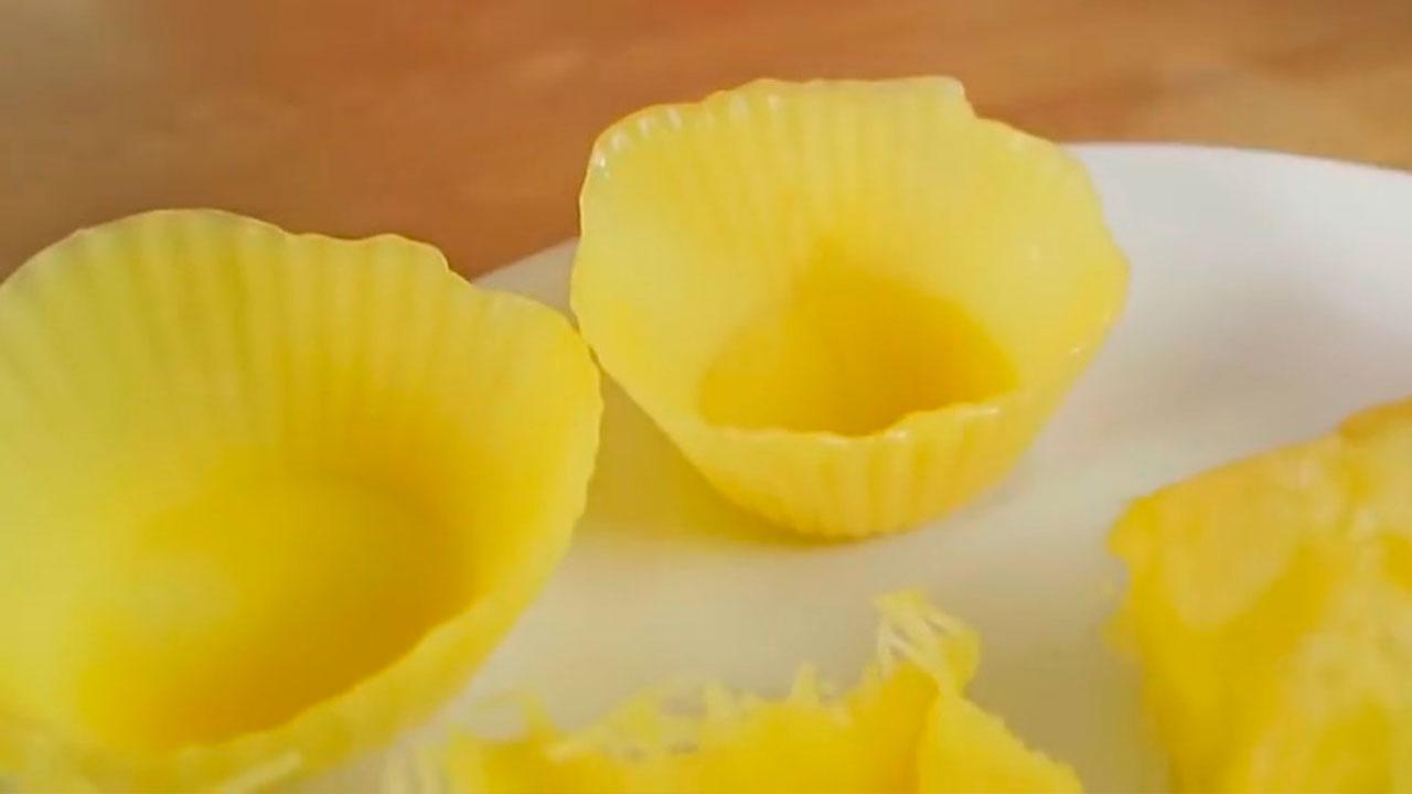 Сырные тарталетки - 3 способа приготовления - оригинальная "посуда" для ...